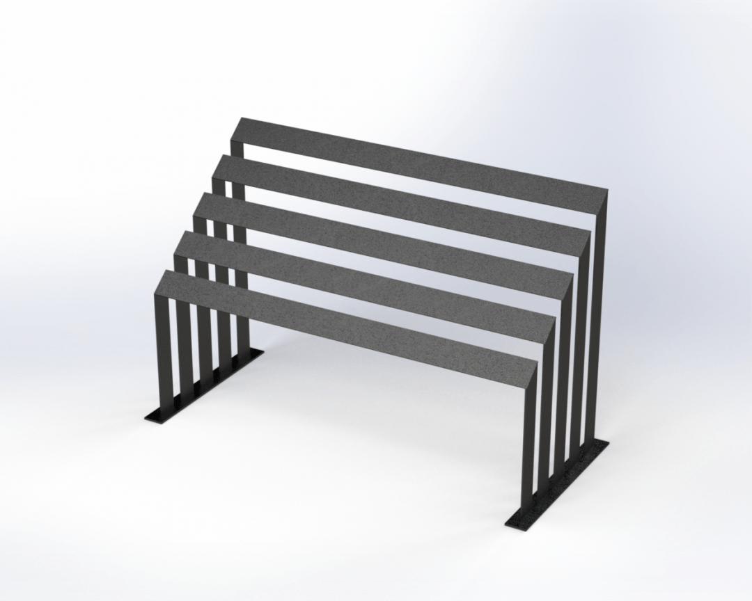 Metalinis stendas - knyga 1500x500 mm - Stendai