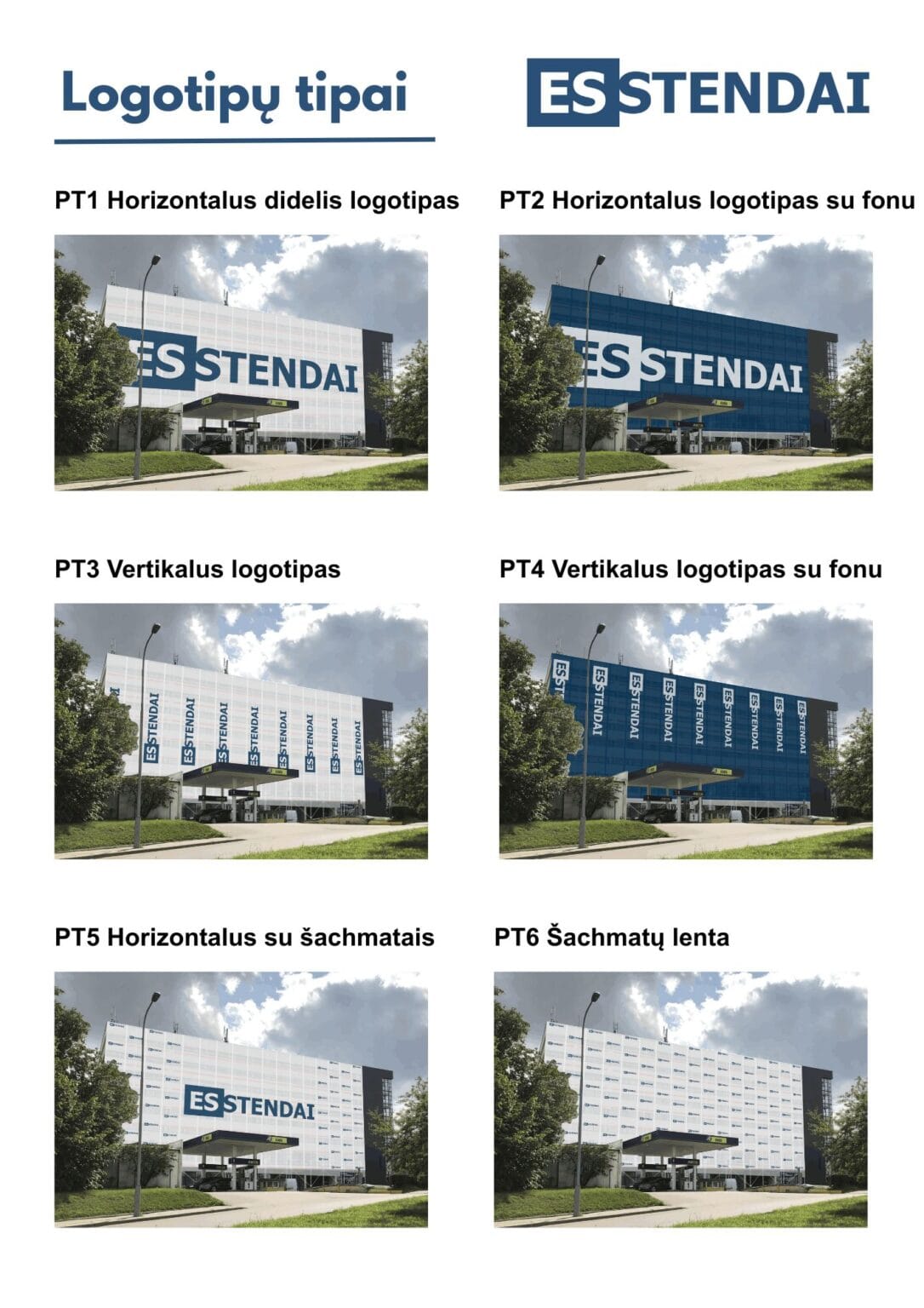 Pastolių tinklas su atspausdinta Jūsų spauda (SĄMATOS SUDARYMAS) - Stendai